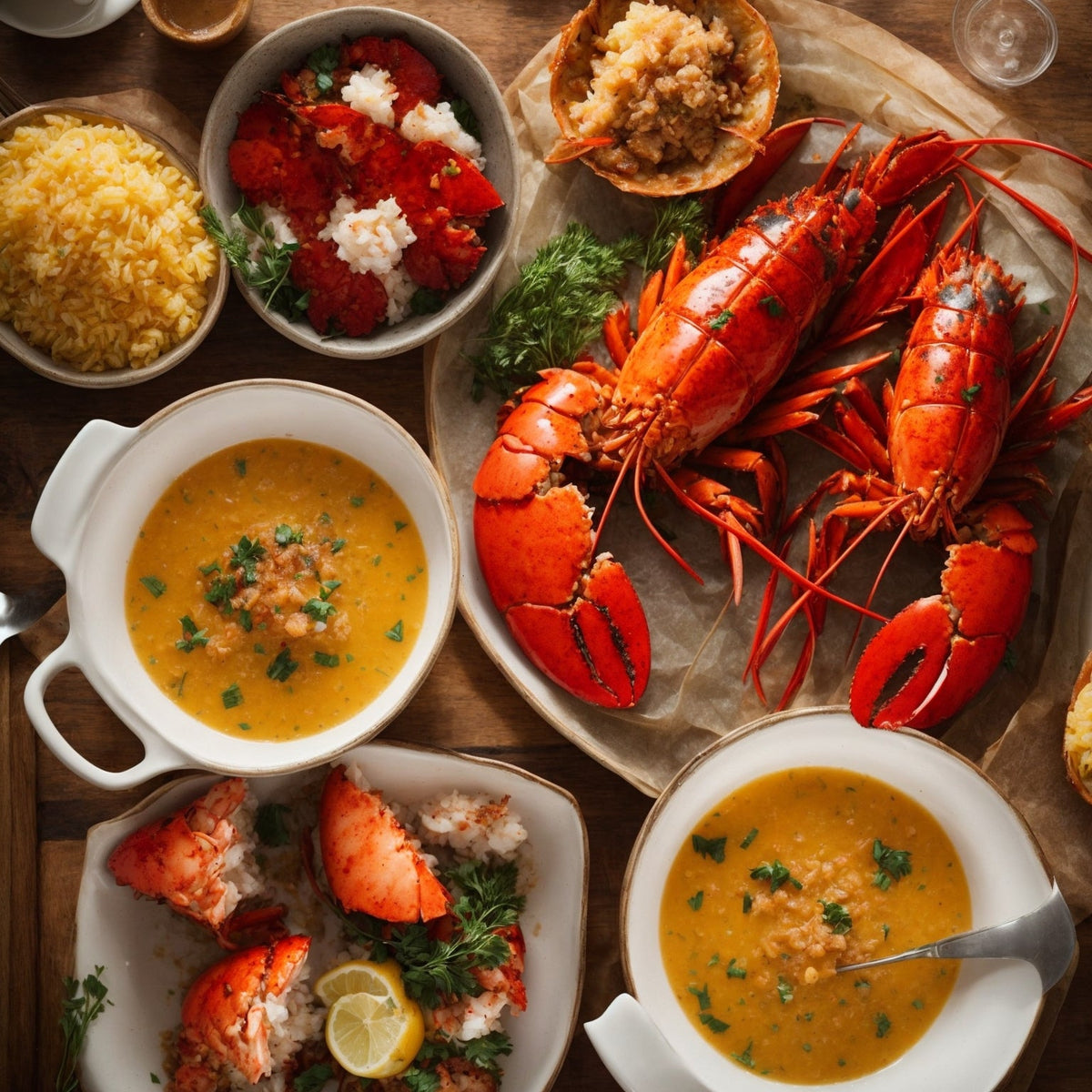 Indulge in a Culinary Delight with Globalseafoods.com's Lobster Tail Feast