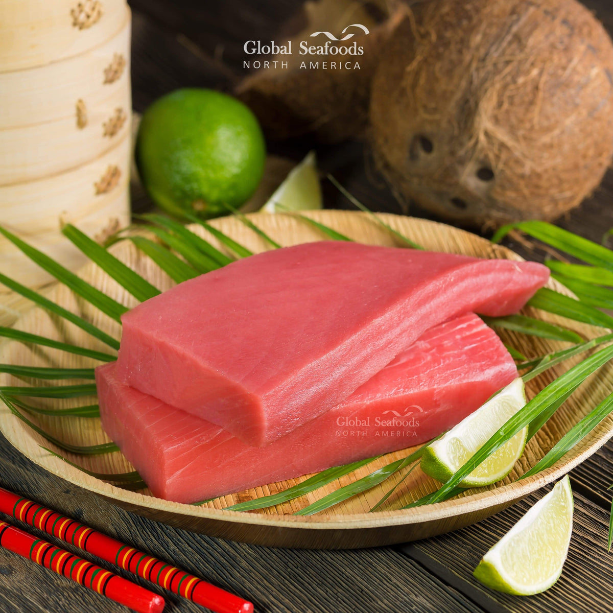 Premium Yellowfin Saku Tuna Blocks – Sashimi Grade – Order Online