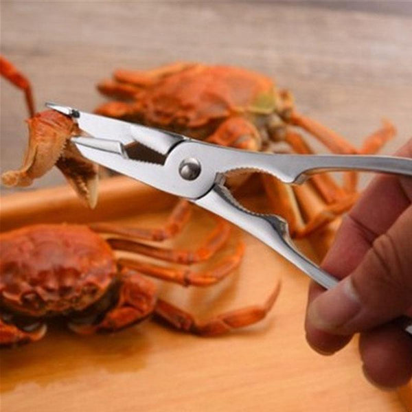 Crack and Enjoy: 3-Piece Stainless Steel Seafood Cracker & Pick Set for ...