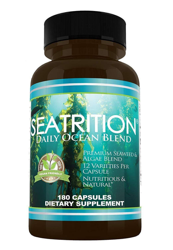 Pure Seaweed Supplement - 12 Seaweed Plants in Veg Capsules